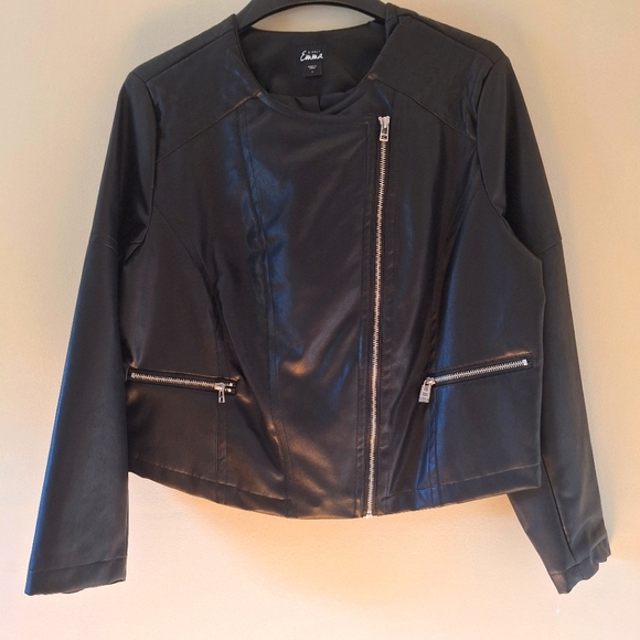 Simply Emma | Jackets & Coats | Women Simply Emma Faux Leather Jacket X ...
